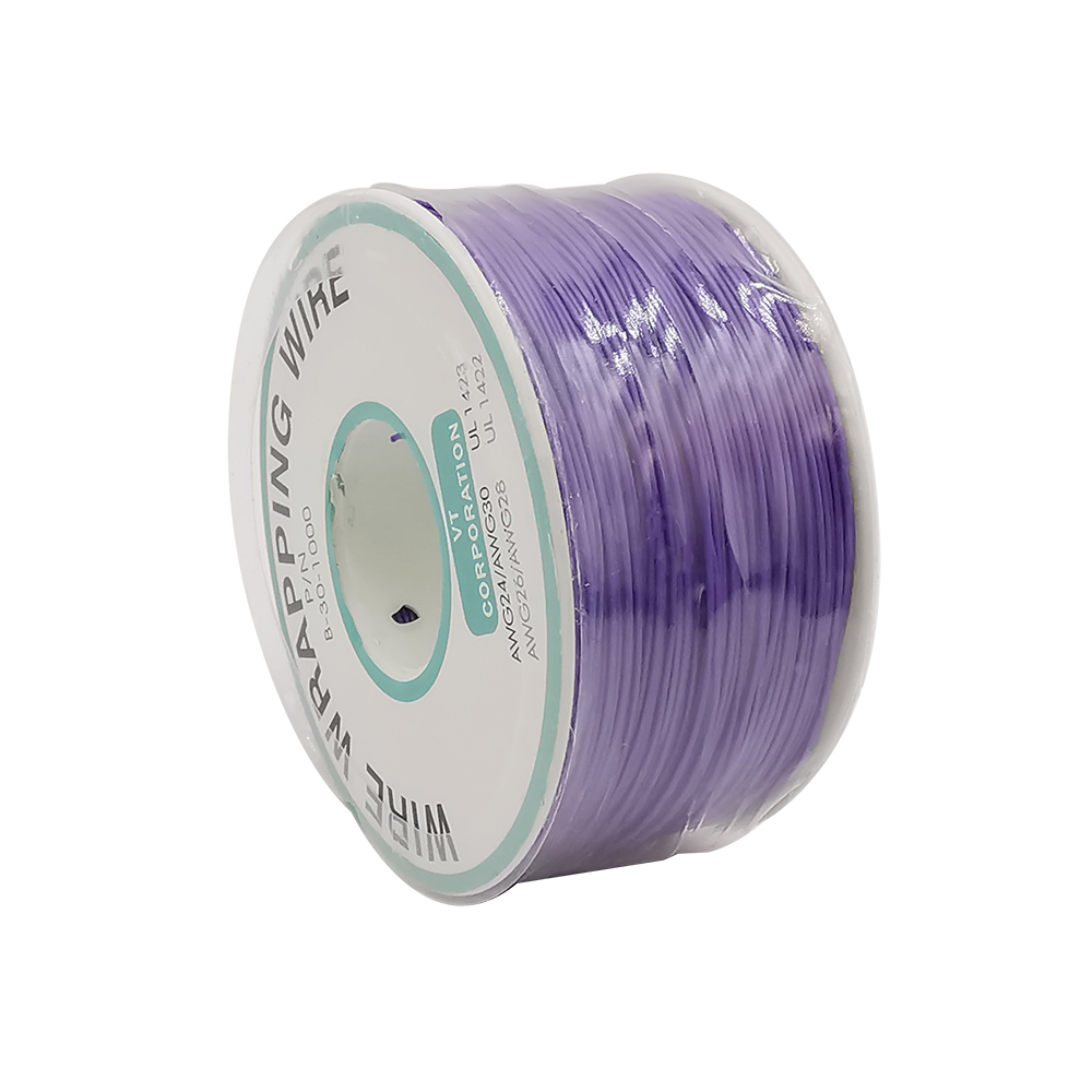 【TopazTrove】250M/Roll 30AWG Wrapping Wire Tin Plated Copper Single Core ...