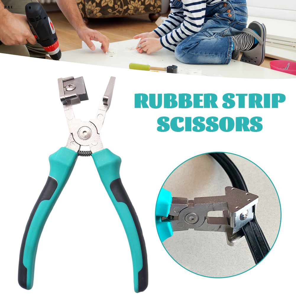 Rachel V Shape Rubber Strip Scissors Multifunctional 90 Degree Right ...