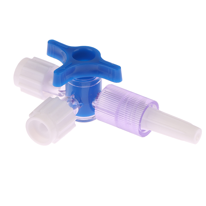 1Pc Plastic Three Way Stop Cock For Clinical Hospital Luer Lock Adapter ...