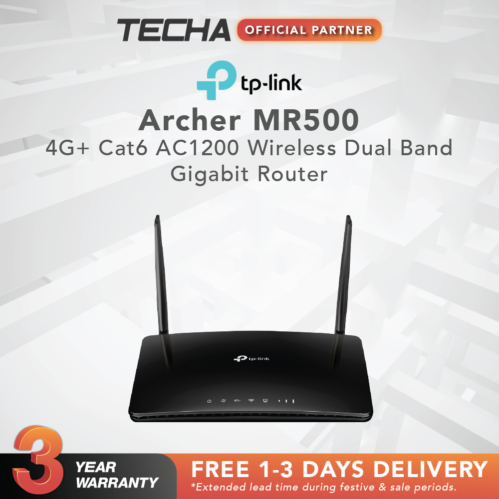 [FAST SHIP] TP-Link Archer MR500 | 4G+ Cat6 AC1200 Wireless Dual Band Gigabit Router ...