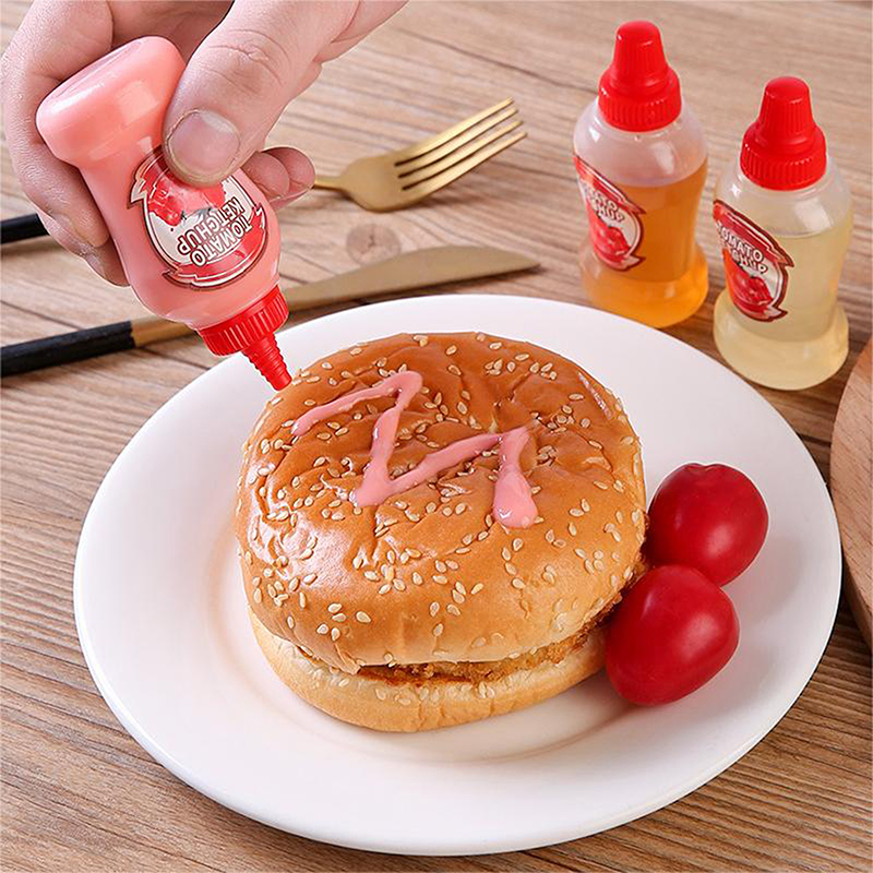 Mini 40ML Portable Small Sauce Container Tomato Gravy Boat Salad ...