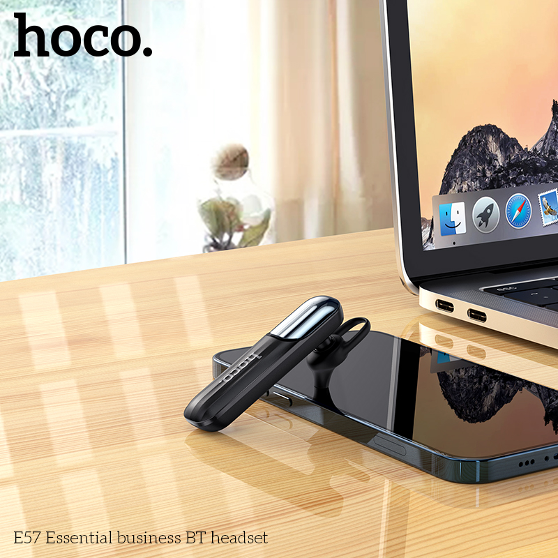 HOCO E57 หูฟังบลูทูธ หูฟังสมอลทอล์คจิ๋ว หูฟังไร้สายข้างเดียว มีไมค์ Essential Wireless headset ...