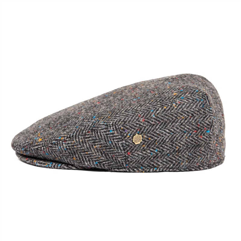 【TechGlobe】VOBOOM Ivy Herringbone Flat Driving Caps 50% Wool Tweed ...