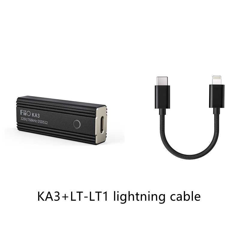 Fiio Jadeaudio KA3 Type C 3.5/4.4 Jack Earphone USB DAC Amplifier ...