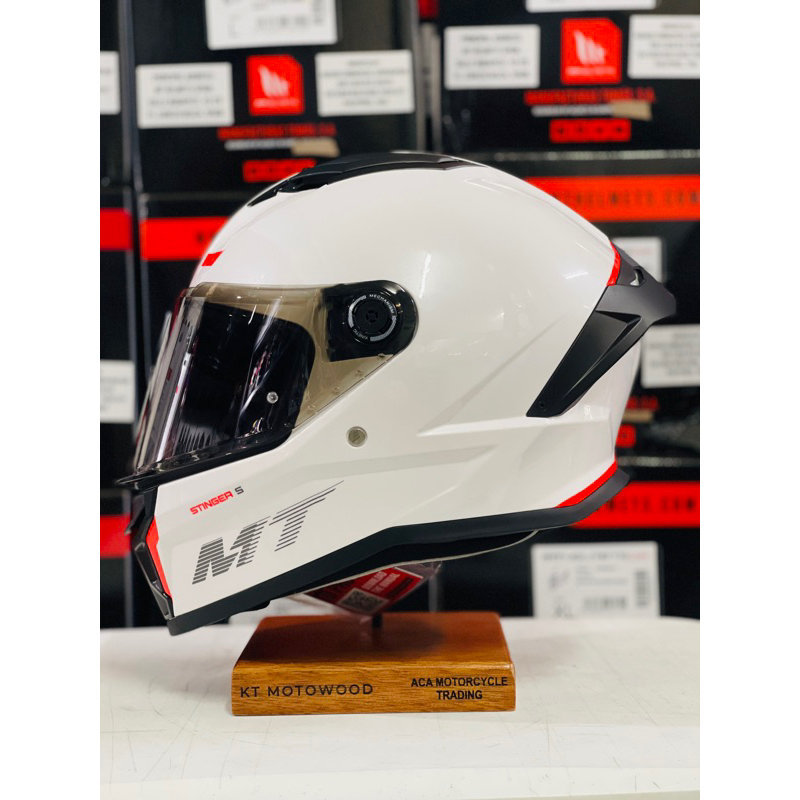 MT STINGER 2 P Full-Face Single Visor Helmet + Free Clear Visor | Lazada PH