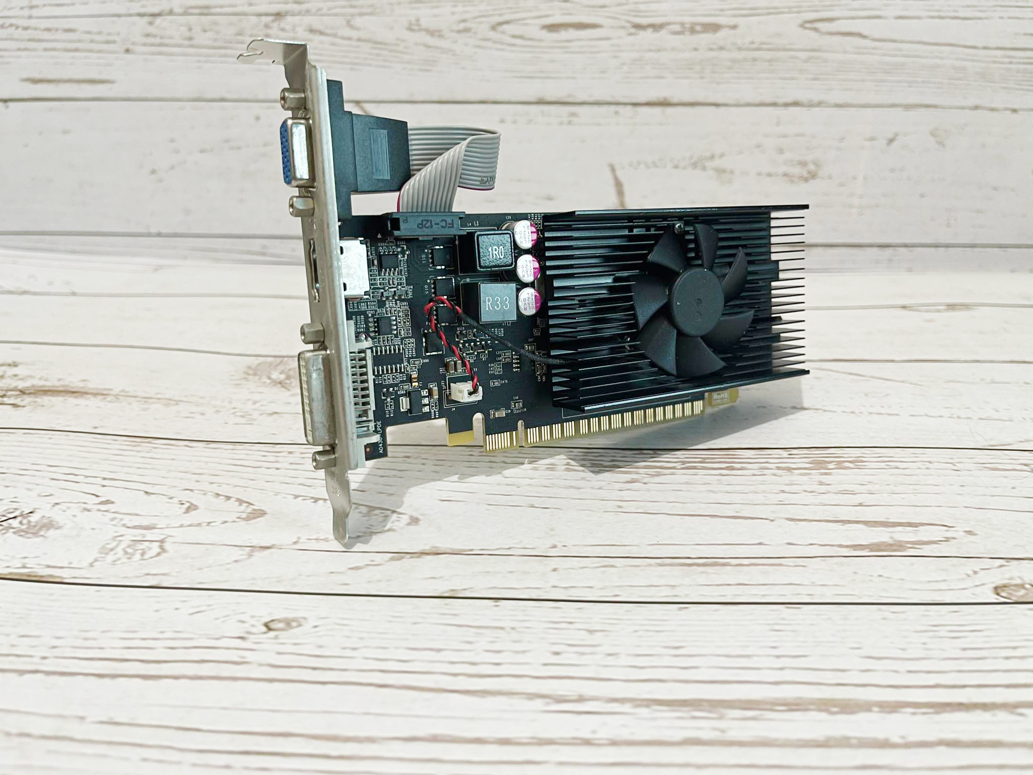 LOW PROFILE LP VIDEOCARD 2G 128BIT SLIM TYPE COMPUTER DUAL MONITOR ...