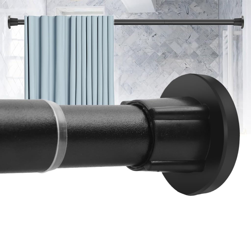 Shower Curtain Rod, Heavy-Duty Stainless Steel 45lbs Load 43.3-78.7in ...