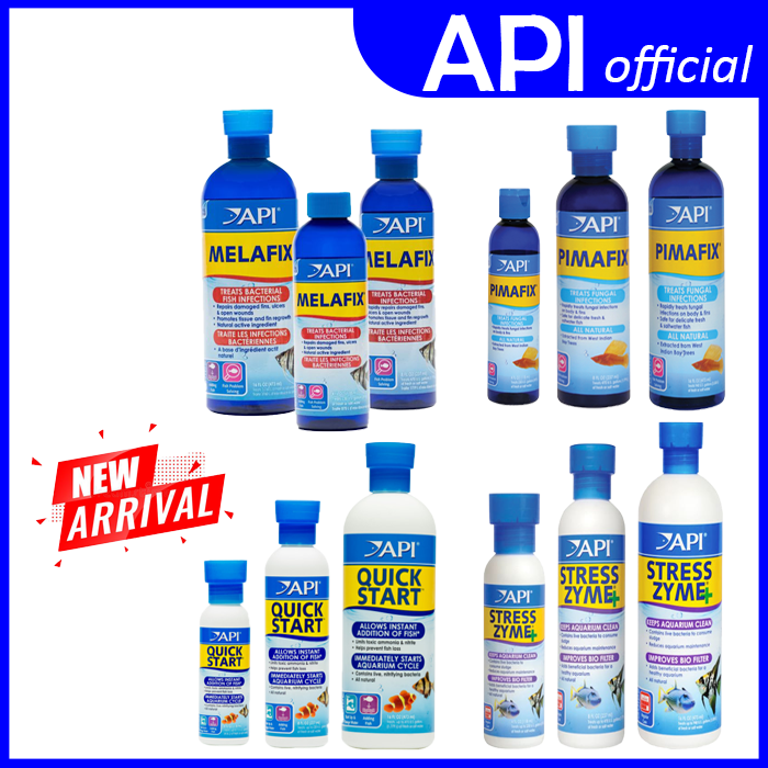 API -Melafix / Pimafix / Quick Start / Stress Zyme /Ammo Lock API Fish ...