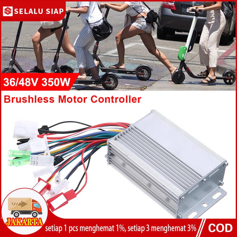 36V/48V 350W Brushless Motor Controller DC Motor Regulator Speed ...