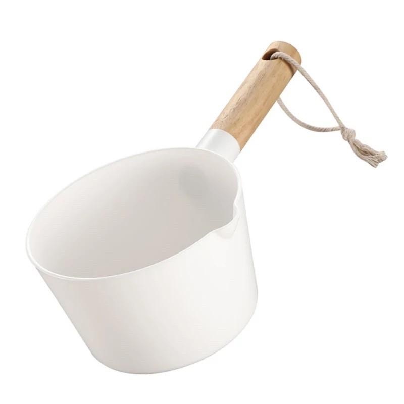 Classy Timba Bucket Minimalist White Pail Tabo Water Nordic Dipper ...