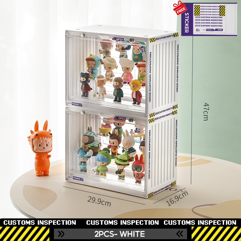 Pop Mart Display Box Acrylic Display Case For Blind Box Display Cabinet ...