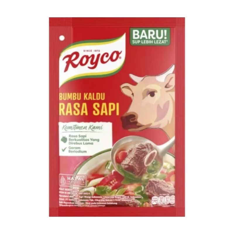 Royco Kaldu Ayam / Sapi 220gr - Bumbu Penyedap Makanan | Lazada Indonesia