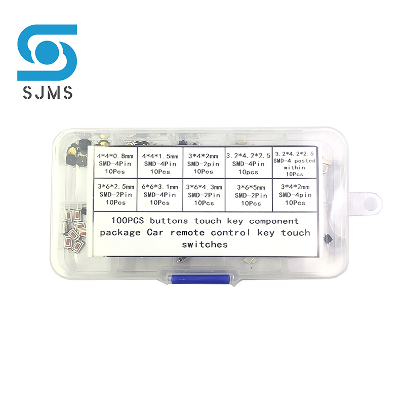 Buttons Touch Key Component Package Car Remote Control Key Touch ...