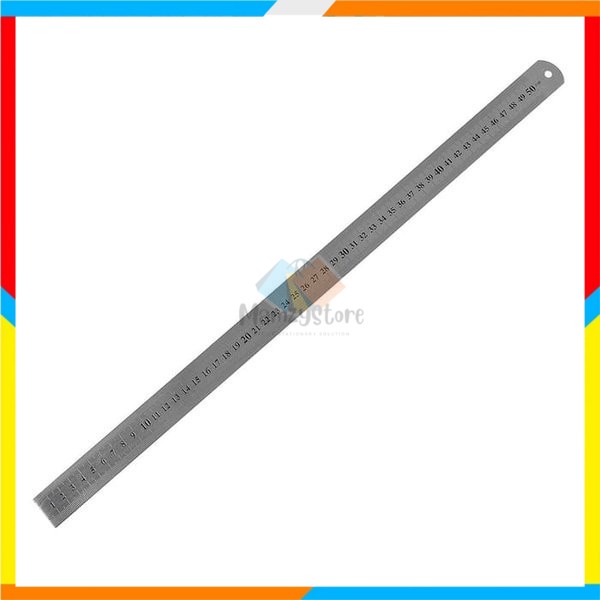 Penggaris besi / Stainless steel ruler - joyko - 100 cm ( 1 meter ) | Lazada Indonesia