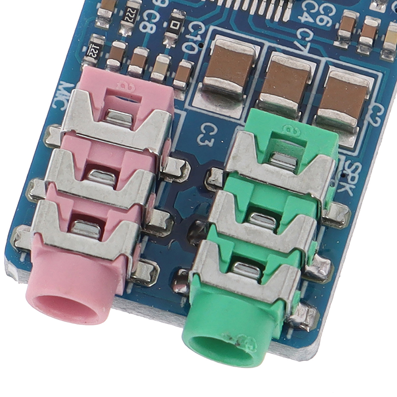 CM108 USB Drive Free USB Sound Card Laptop Computer External Sound Card ...