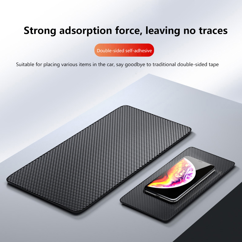 Car Dashboard Sticky Anti-Slip PVC Mat Non-Slip Sticky Gel Pad For ...