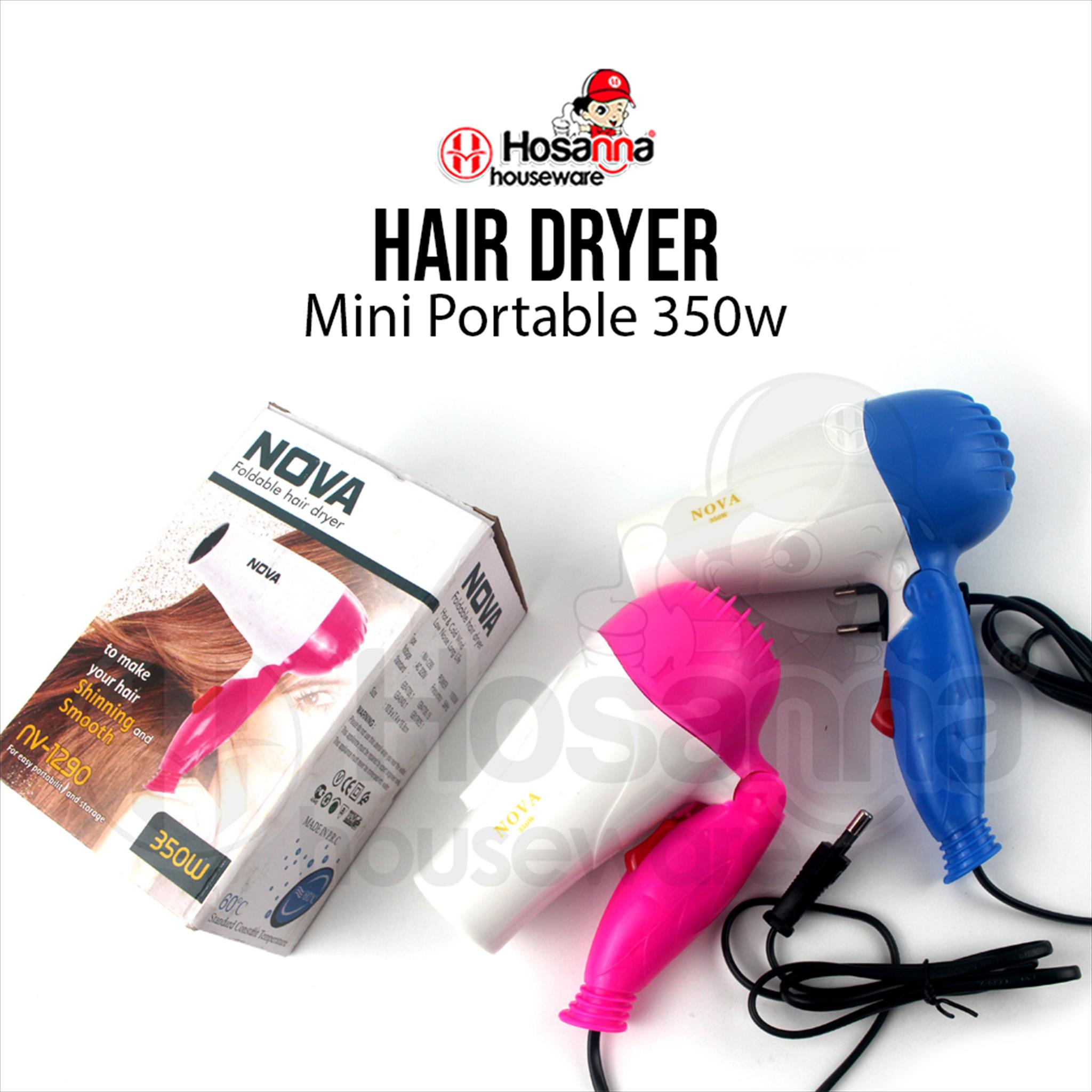 Hair Dryer Portable 350 Watt / Pengering Rambut Lipat | Lazada Indonesia