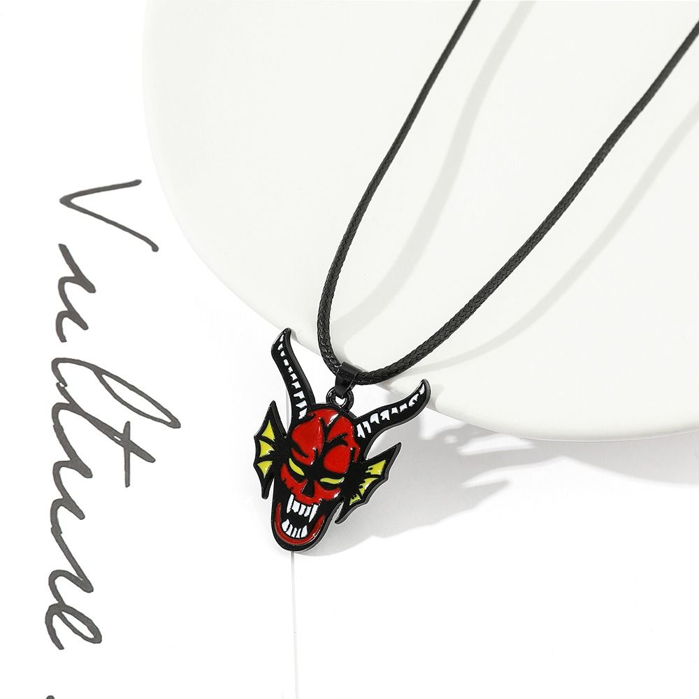 Creative Stranger Things Hellfire Club Pendant Necklace Demogorgon Gift ...