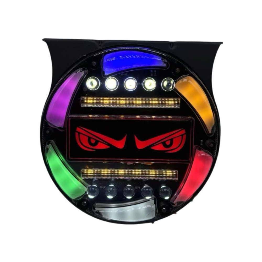 Creative 12-24V Truck Devil's Eye Light Universal Multi-Mode Dynamic ...