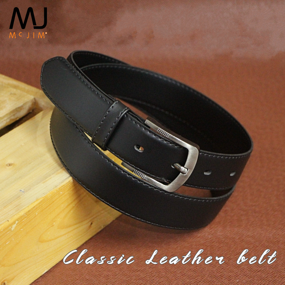 McJim Classic Basic Leather belt (Assorted buckles) | Lazada PH