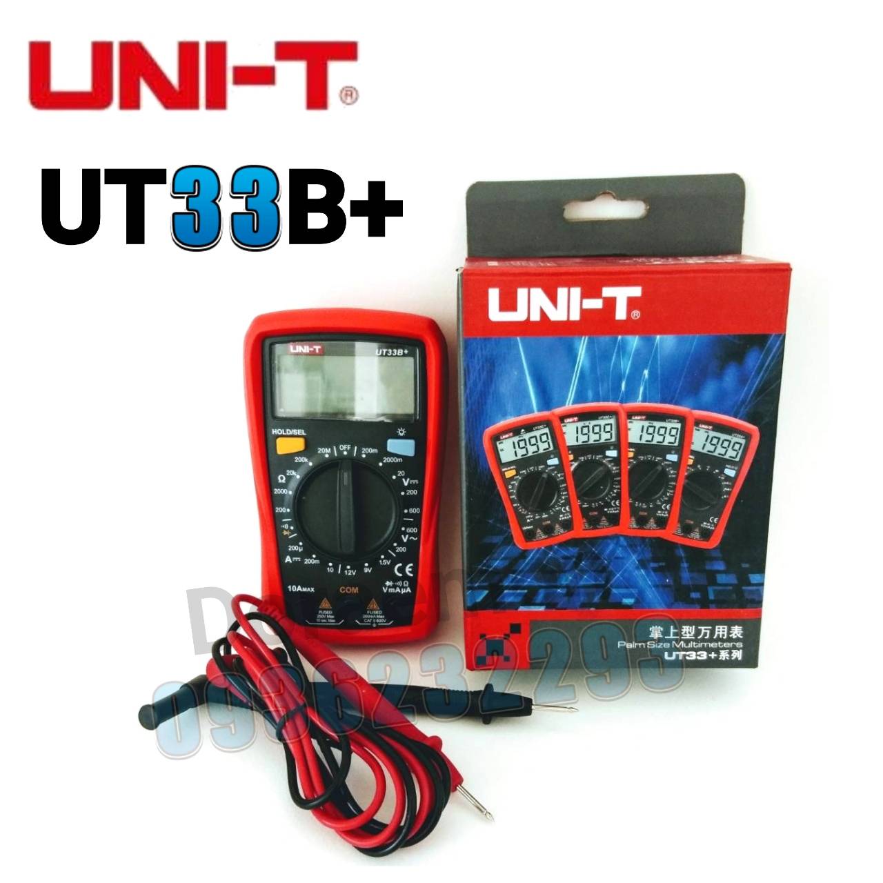 UNI-T UT33A+ UT33B+ UT33C+ UT33D+ (คีมตัด)digital multimeter meter digital มัลติมิเตอร์แบบ ...