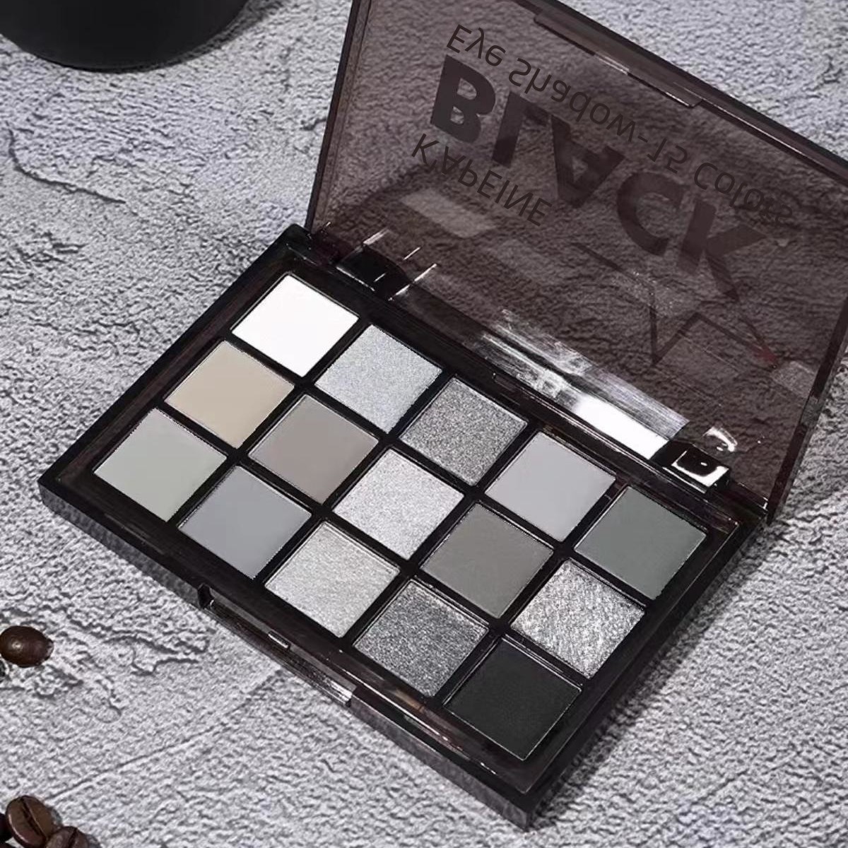 KAPEINE 15 Colors Night Knight Eyeshadow Palette Smoke Punk 2024 New ...