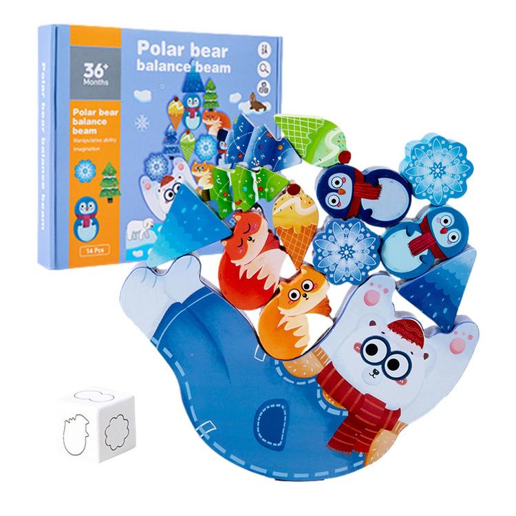 Animal Stacking Game Interactive Animal Balance Stack Toy Fun Balance ...