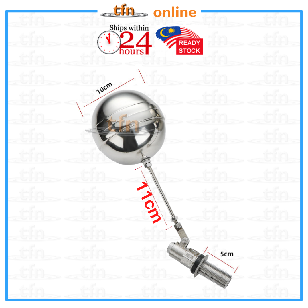 STAINLESS STEEL HEAVY DUTY BALL FLOAT VALVE PELAMPUNG BOLA TANGKI AIR ...