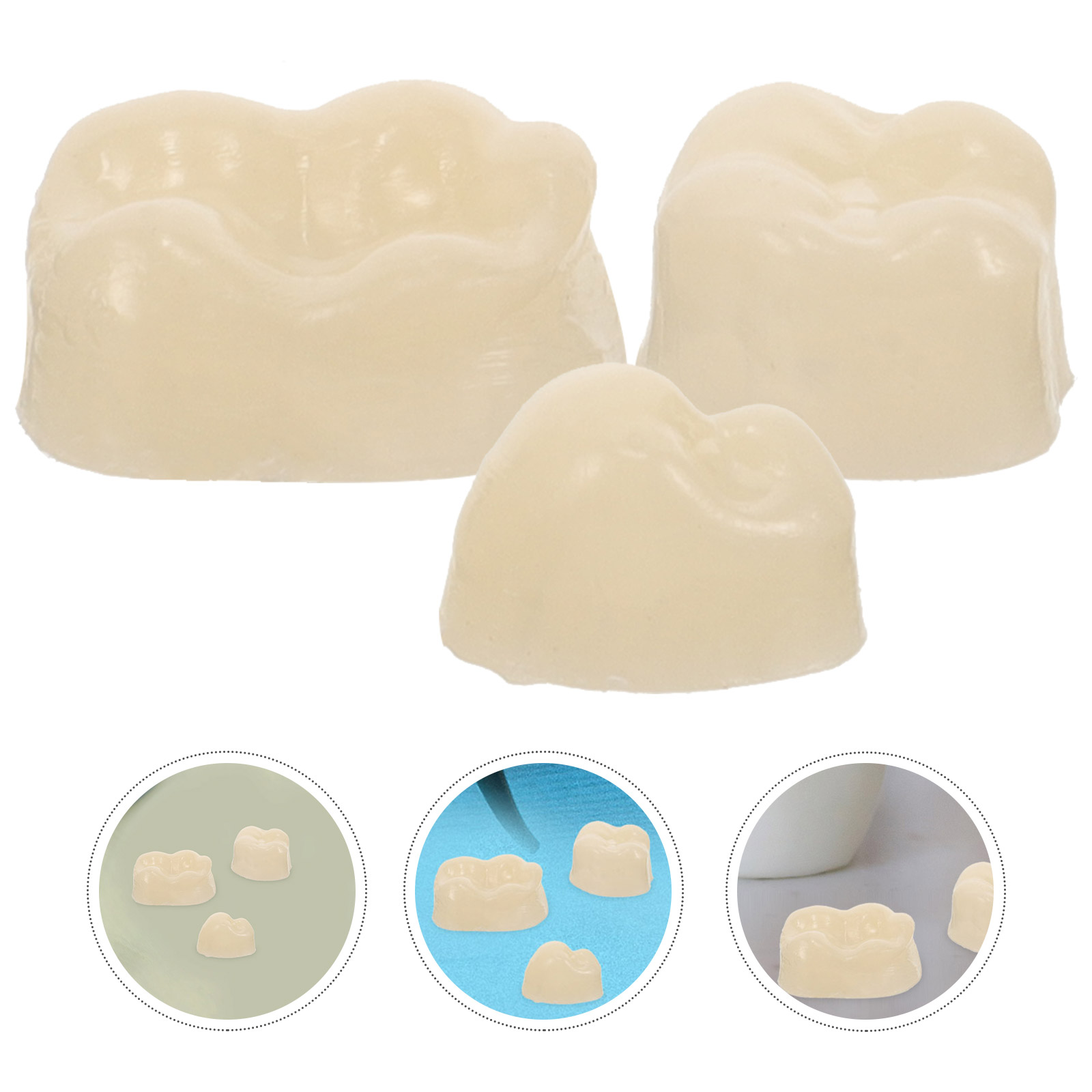 【Hot item】 Dental Temporary Crown Veneers Teeth Artificial Moldable ...