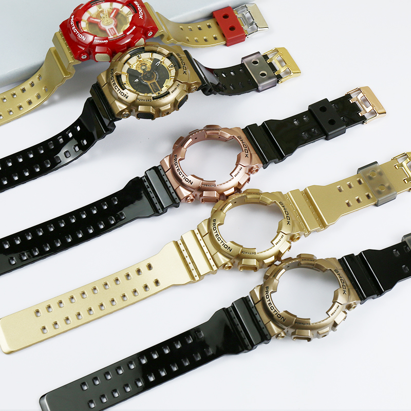 【Low price】Resin strap men's pin buckle watch accessories for Casio G ...