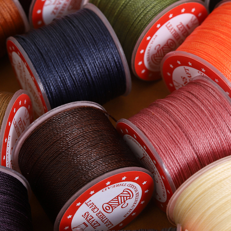0.6mm 20m Nylon Waxed Threads For Hand Stitching Jewelry Making Rope ...