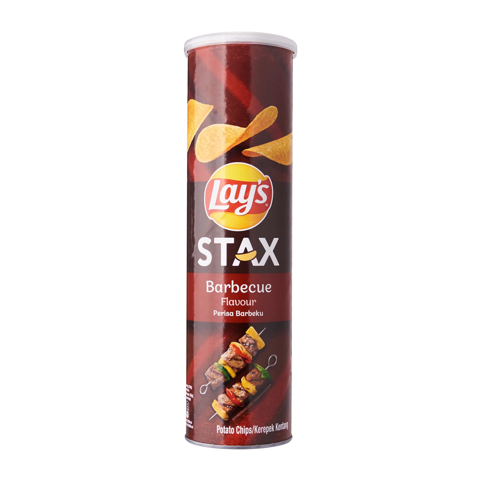 Lay's Stax BBQ Potato Chips 135G (Laz Mama Shop) | Lazada Singapore