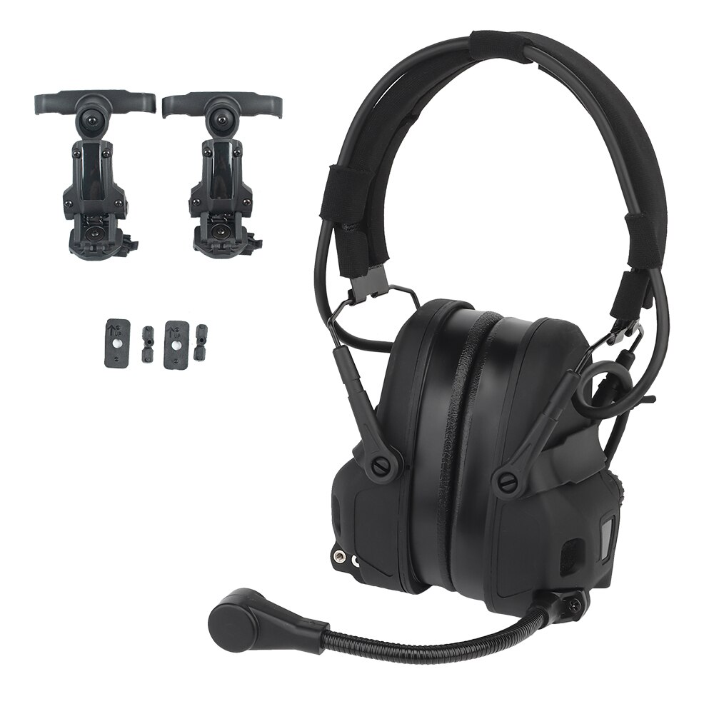 Tactical Headset Military Hunting Shooting Noise Reduction Headset For ...