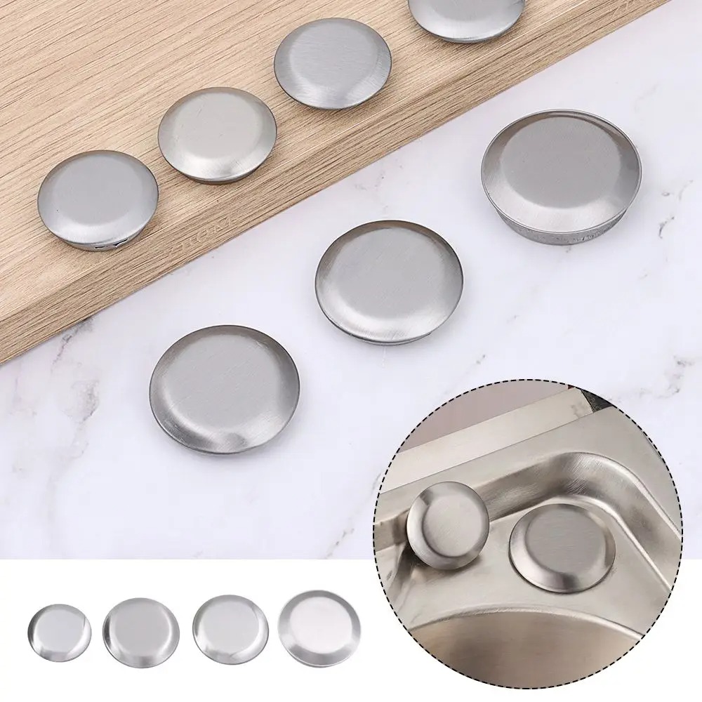 Decorative Covers Stainless Steel Sink Hole Cover Anti-leakage Faucet ...