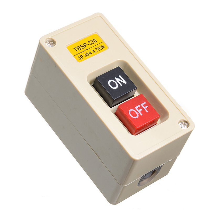 【TopazTrove】3.7W 30A TBSP-330 Switch 3 Phase ON/OFF Lock Tend Power ...