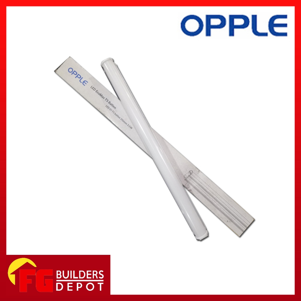 OPPLE LED ECOMAX T5 BATTEN 310MM 3.5W | Lazada PH