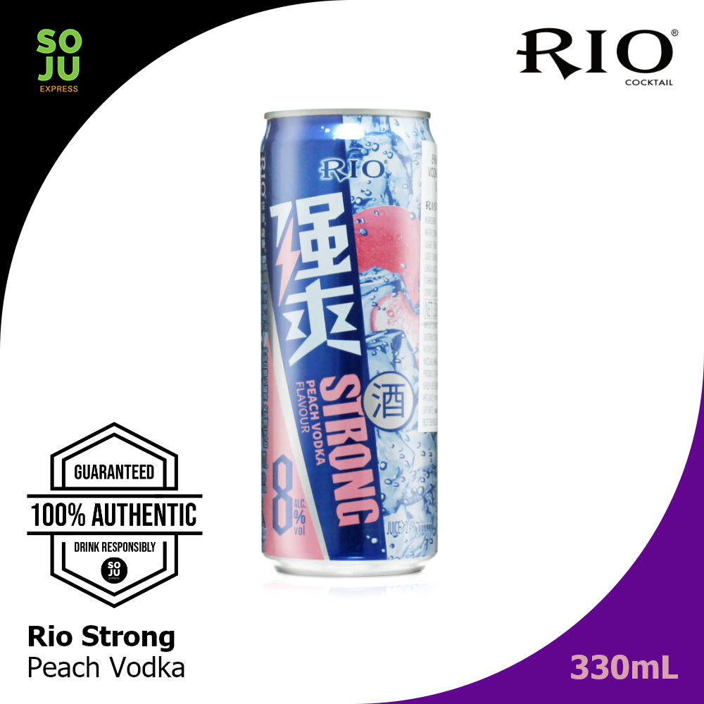 Rio Strong - Peach 330ml | Lazada PH