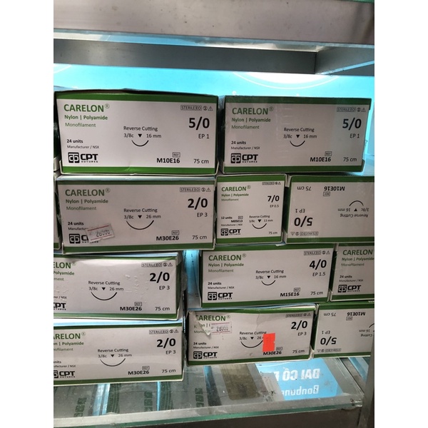 ️[ĐẠI LÝ] Chỉ Khâu y tế phẫu thuật Thẩm Mỹ Nhấn Mí Carelon CPT 2/0 3/0 ...