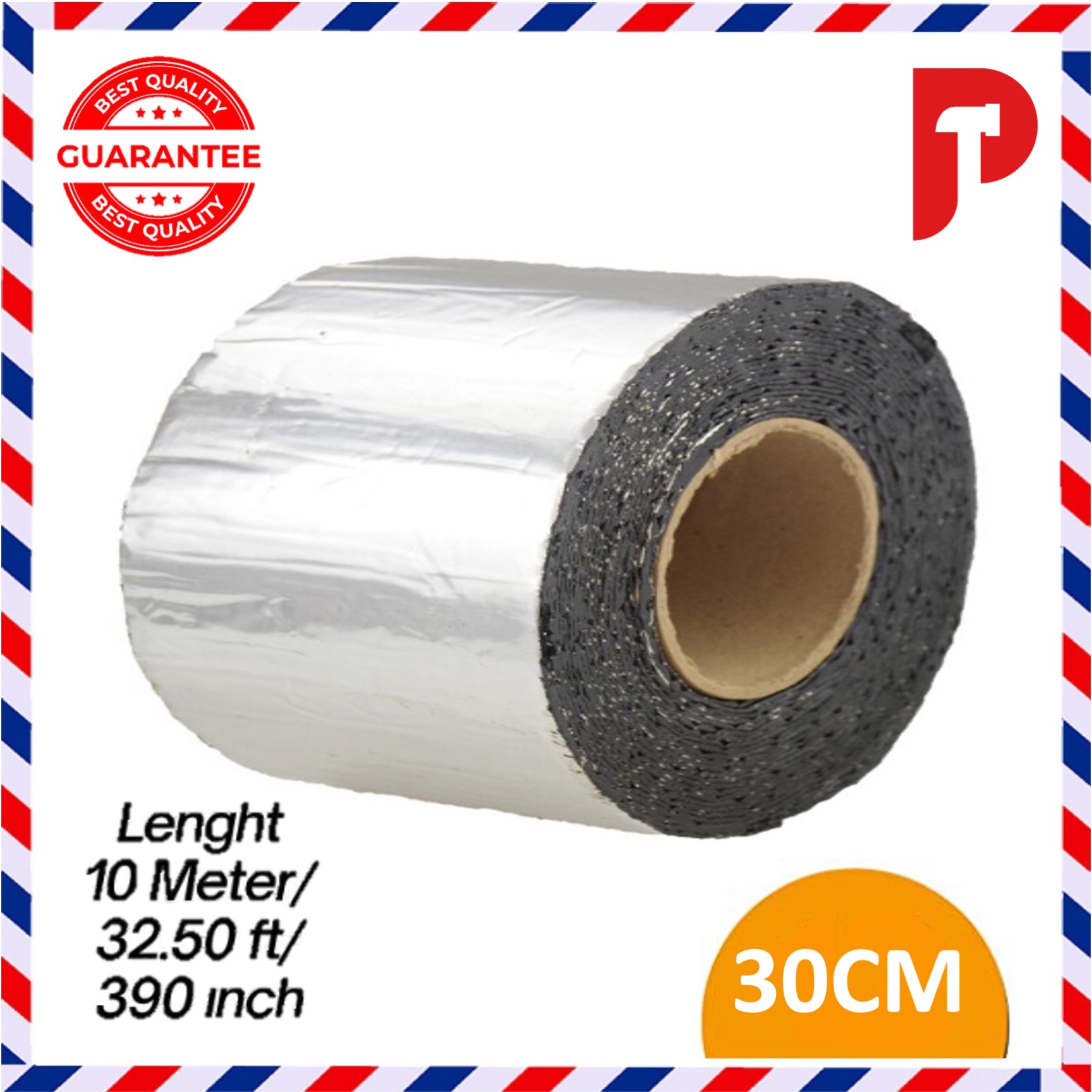 Bitumen Adhesive Flashing Waterproof Tape (2Inch-12Inch x 10Meter) | Lazada