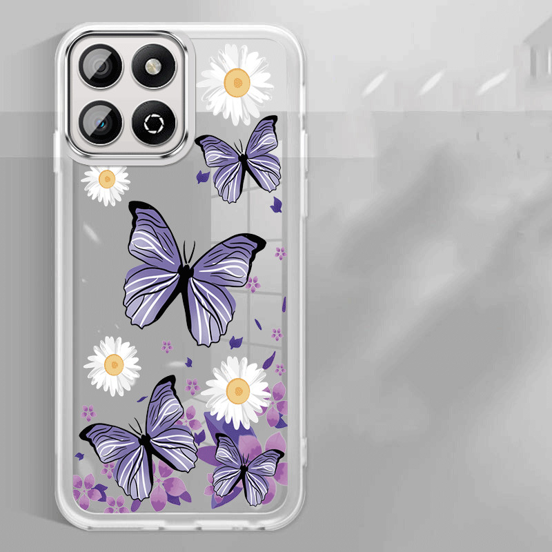 Xiaomi 14T Pro 14tPro Little Daisy Luxury Butterfly Flower Casing Clear ...
