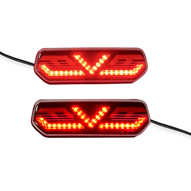 Rear Tail Light LED Rear Light Electric Car Motorcycle Rear Fog Light ...