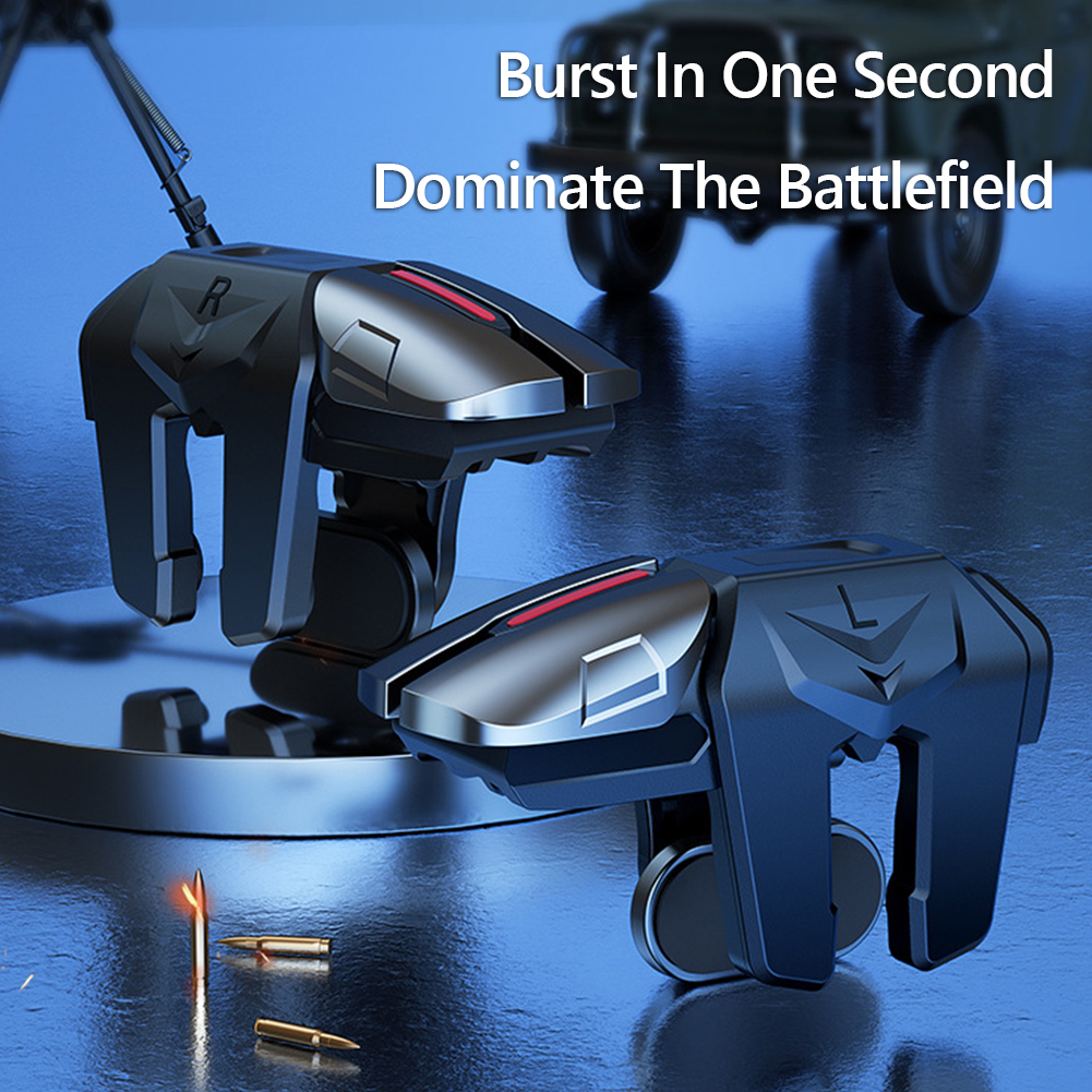 【Upgrade Your Style】 G21 Game Trigger for PUBG Phone Gaming Controller Gamepad Joystick Aim L1 ...