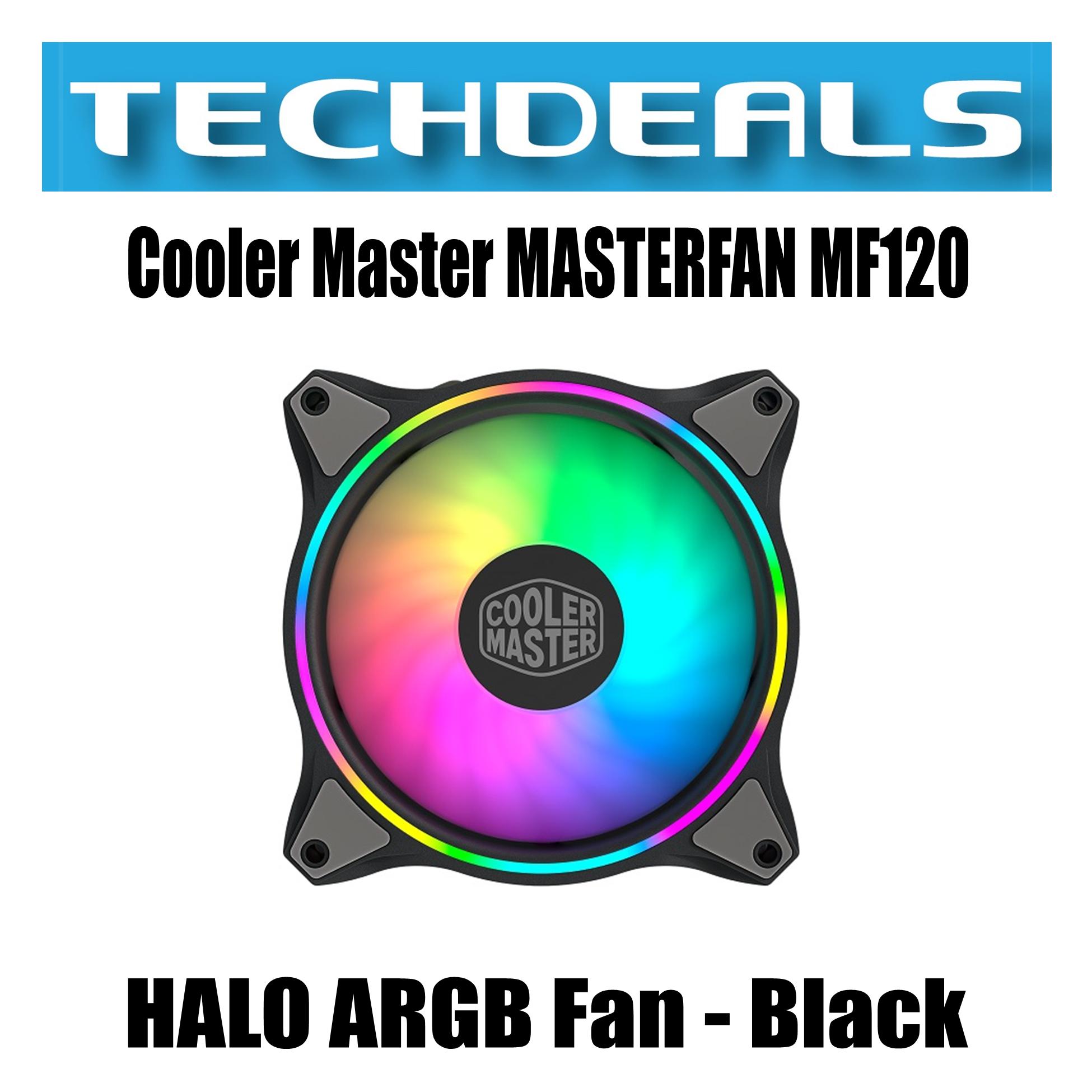 Cooler Master MASTERFAN MF120 HALO ARGB Fan - Black | Lazada Singapore