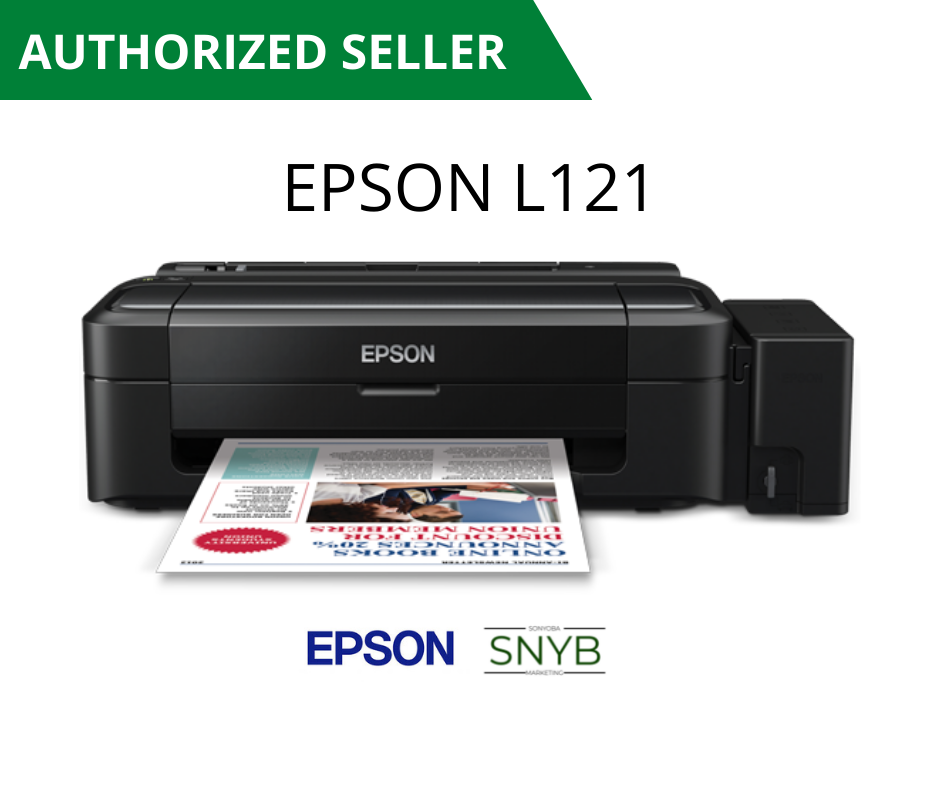 Epson L121 Inkjet Printer (Print, Ink Tank System, 664 Ink) | Lazada PH