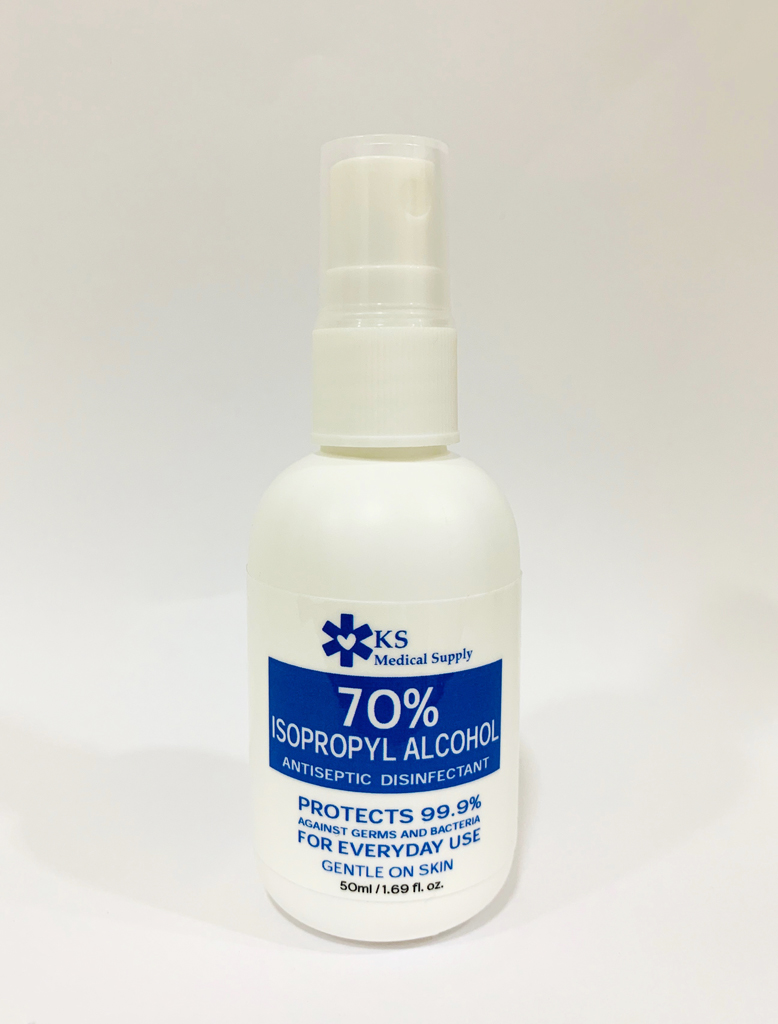 HOSPITAL GRADE 70% Isopropyl Alcohol Antiseptic Disinfectant Spray ...