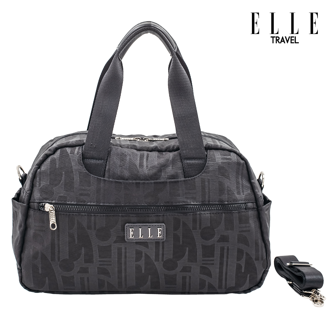 ELLE Travel Myra Collection กระเป๋าเอนกประสงค์แนวนอน Duffle Bag ผ้า ...