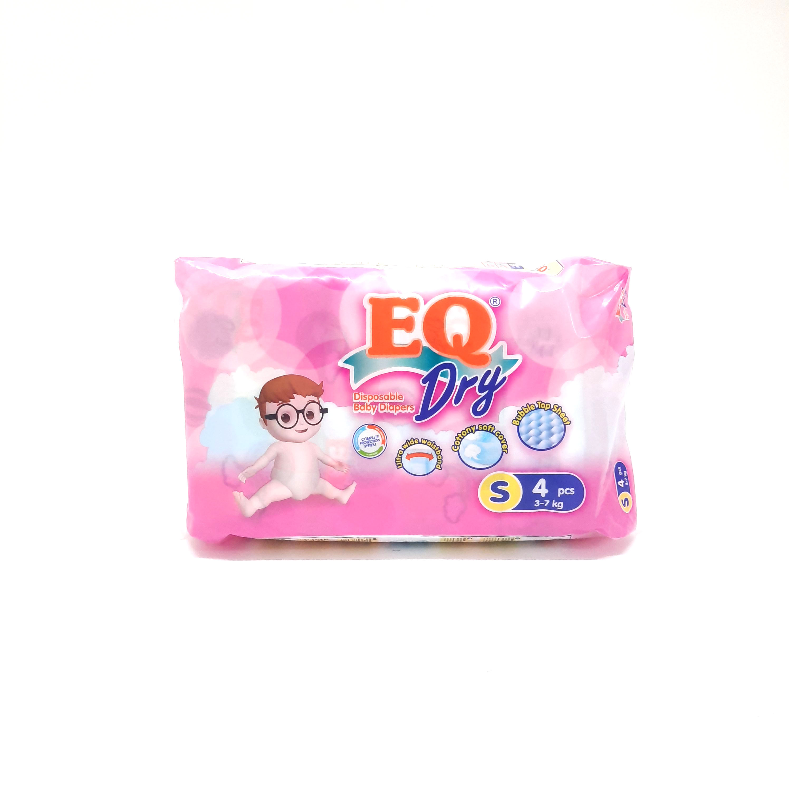 EQ Dry Mini Pack Small 4's | Lazada PH