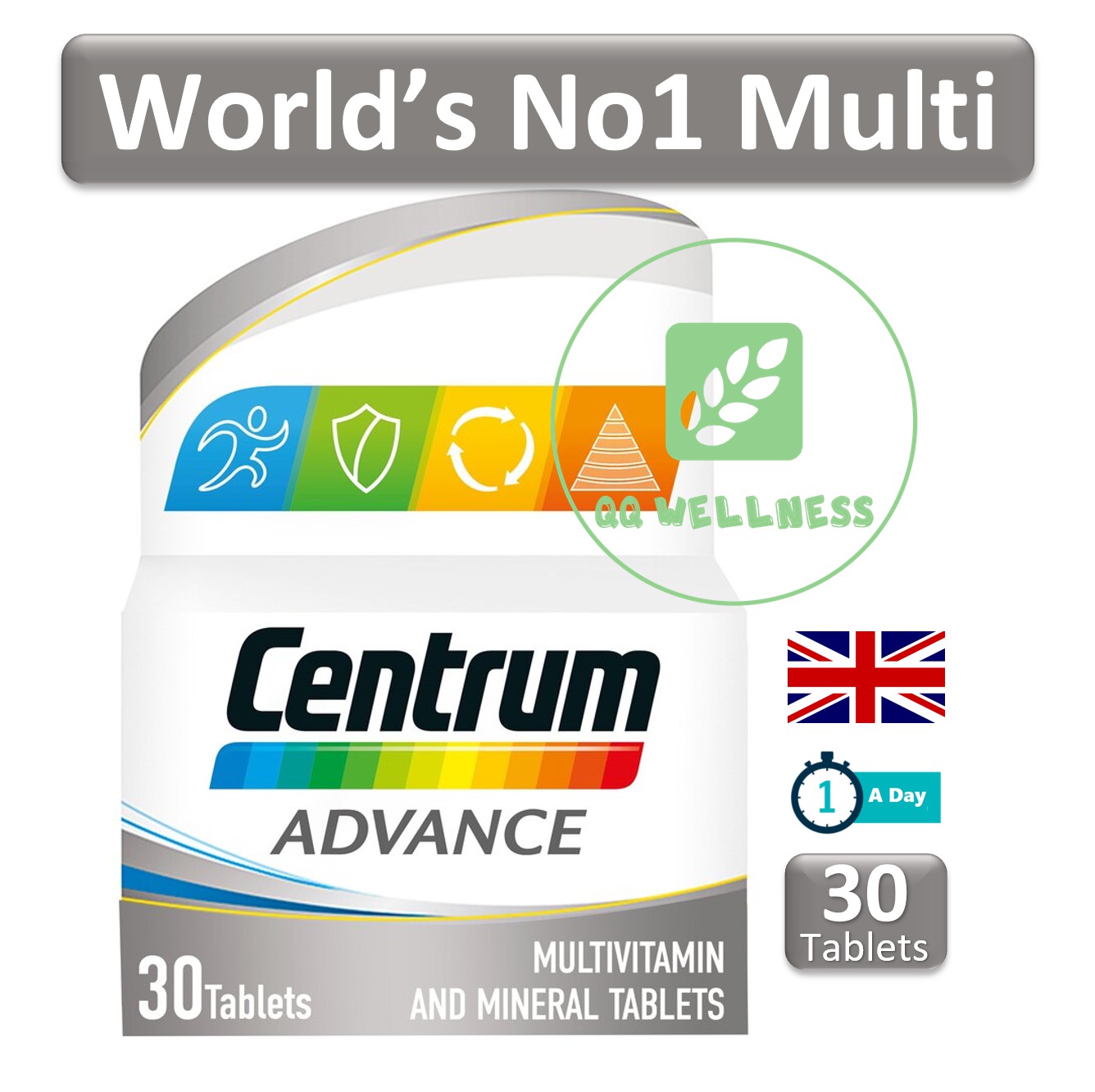 Centrum Men/Women/Adult Multivitamin 120/200/250/300 Caps with ...