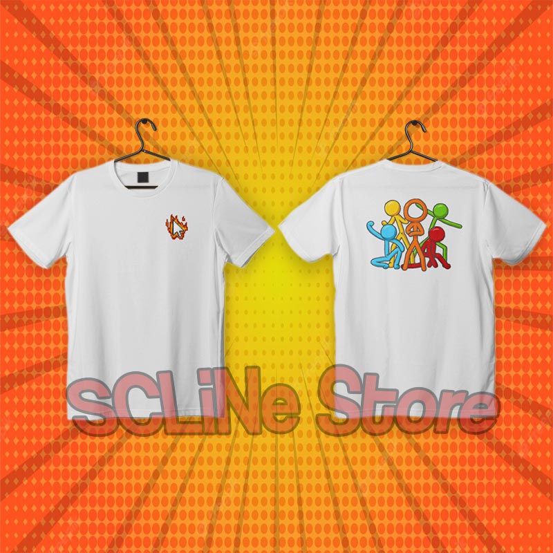 KAOS BAJU ANAK Mincraft vs Animation Youtube Alan Becker | Lazada Indonesia