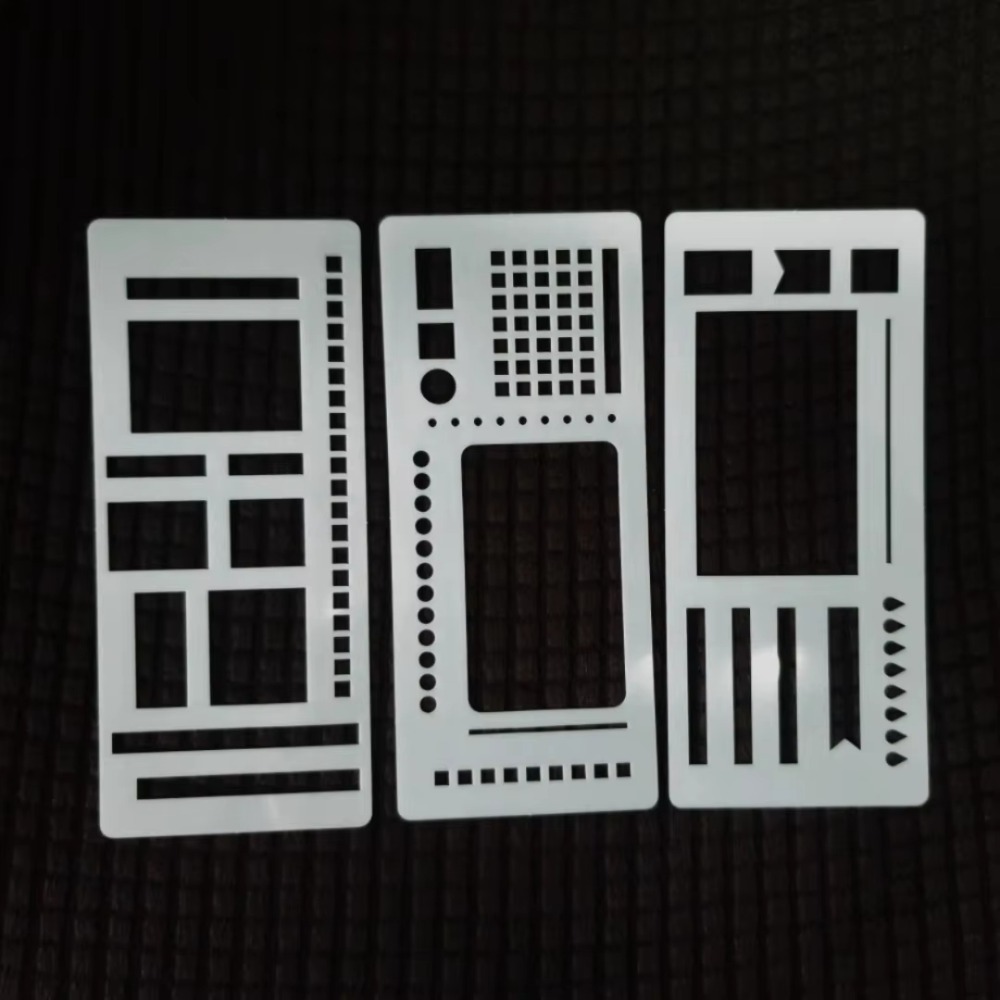 School Supplies Dot Grid Flexible Record Template Checklists Boxes ...